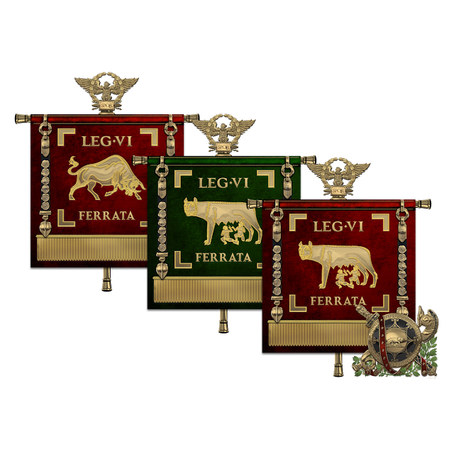 Military Insignia 3D : Heraldry of the Roman Empire - Legions of the ...