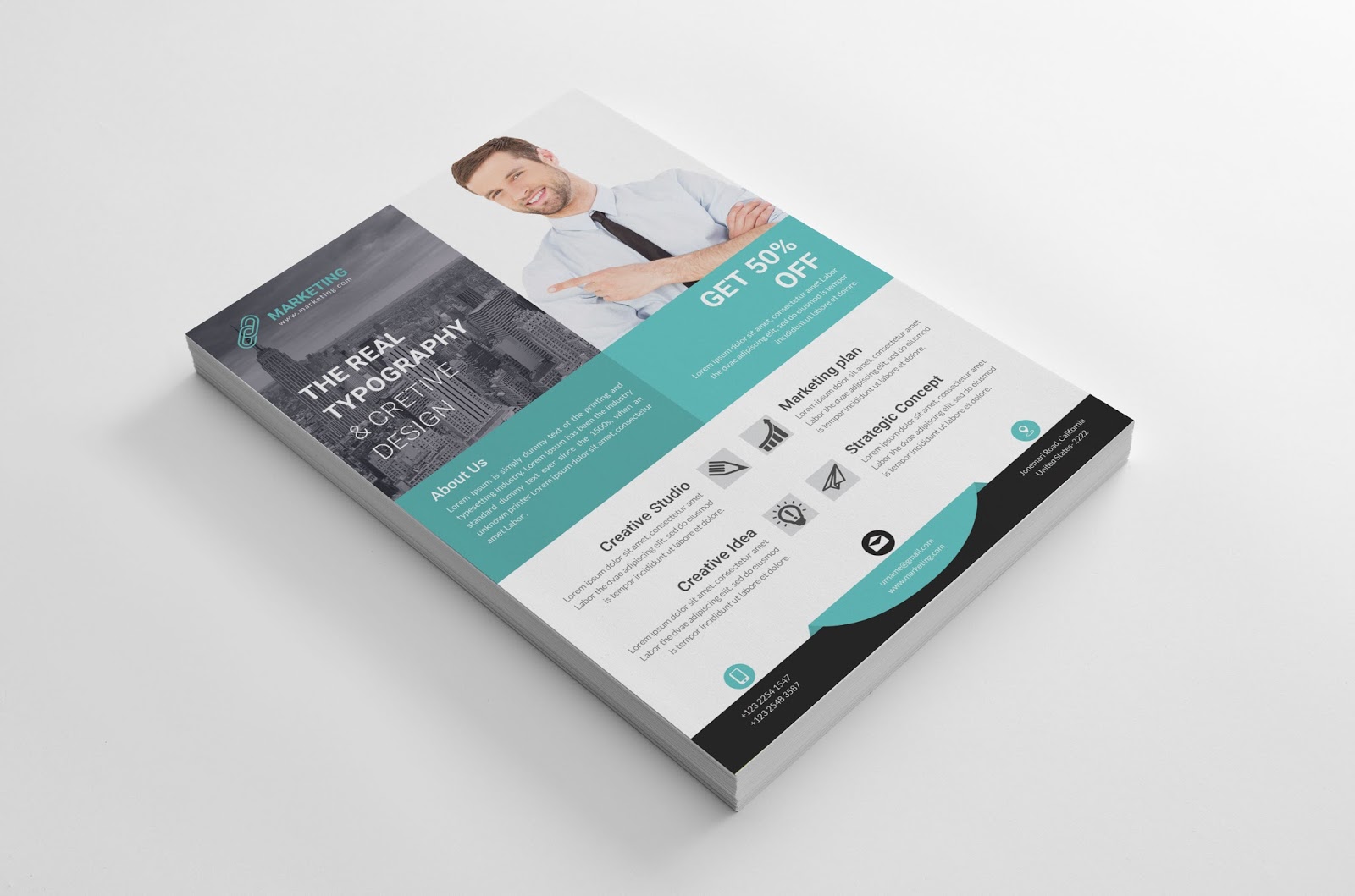 Corporate Flyer ~ freepik