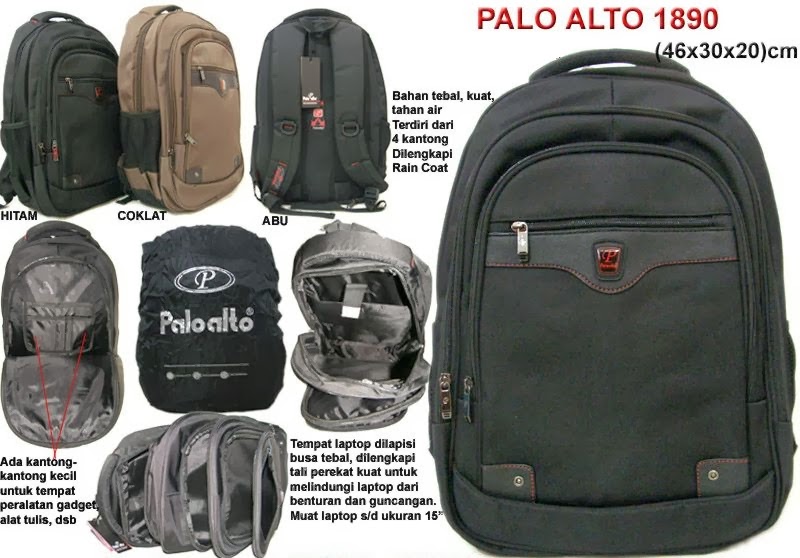 Tas Ransel Pria Murah Palo Alto 1890 | Toko Serba Hemat