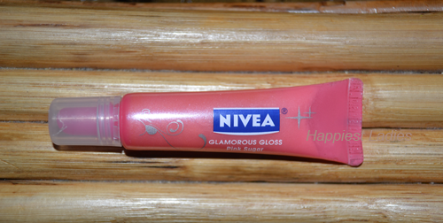 Nivea Glamorous Gloss Pink Sugar Review - Happiest Ladies