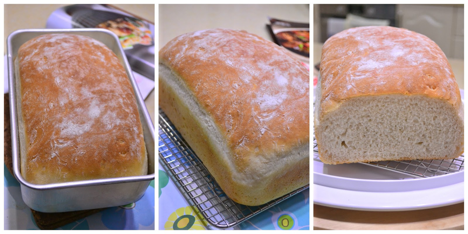 Through The Kitchen Door: Plain and Simple White Bread (Delia Smith)