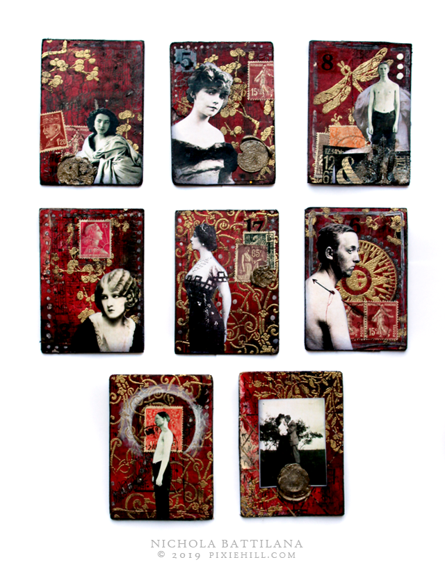 Pixie Hill: Crimson Suspiria ATCs
