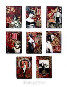 Pixie Hill: Crimson Suspiria ATCs