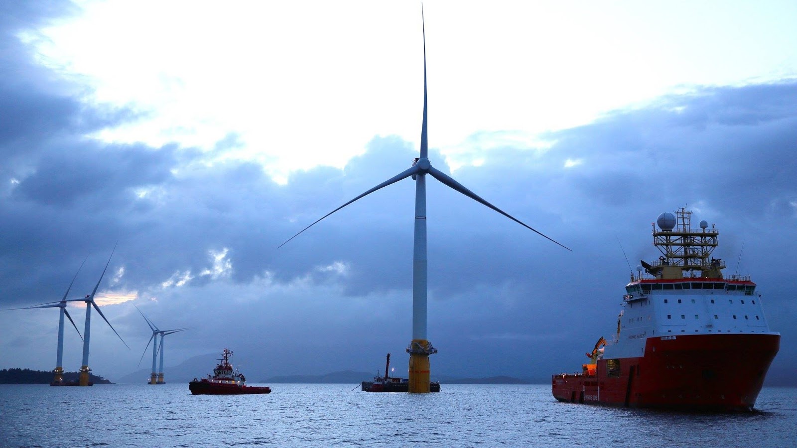 Industrial History: Offshore Wind Turbine Farms