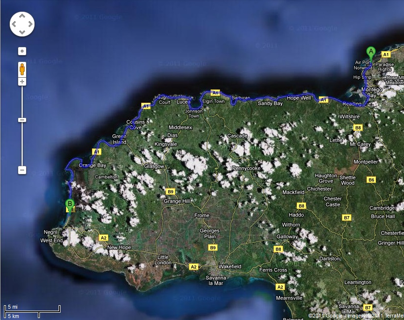 Vacation Barefoot Travel Blog: New bus routes to Hedo II from Kingston