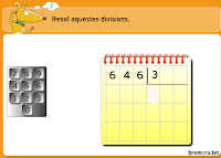 La Caseta, un lloc especial: Practiquem la divisió