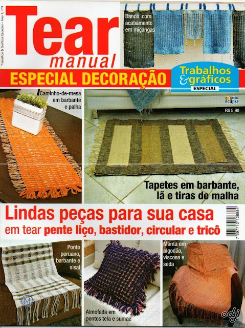 MANITAS CREATIVAS Y ALGO MAS: Lana -Hilo -Tear manual No9