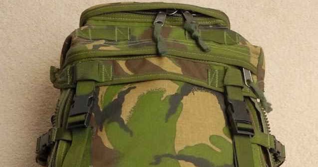 Webbingbabel: British Army Medical PLCE Daysack Rucksack DPM