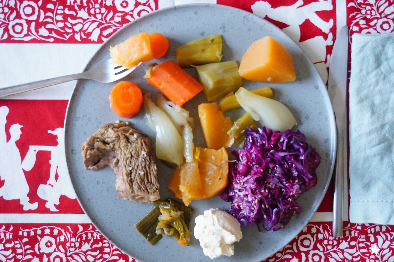 Farine d'étoiles: Notre repas dominical : pot-au-feu (recette de ...