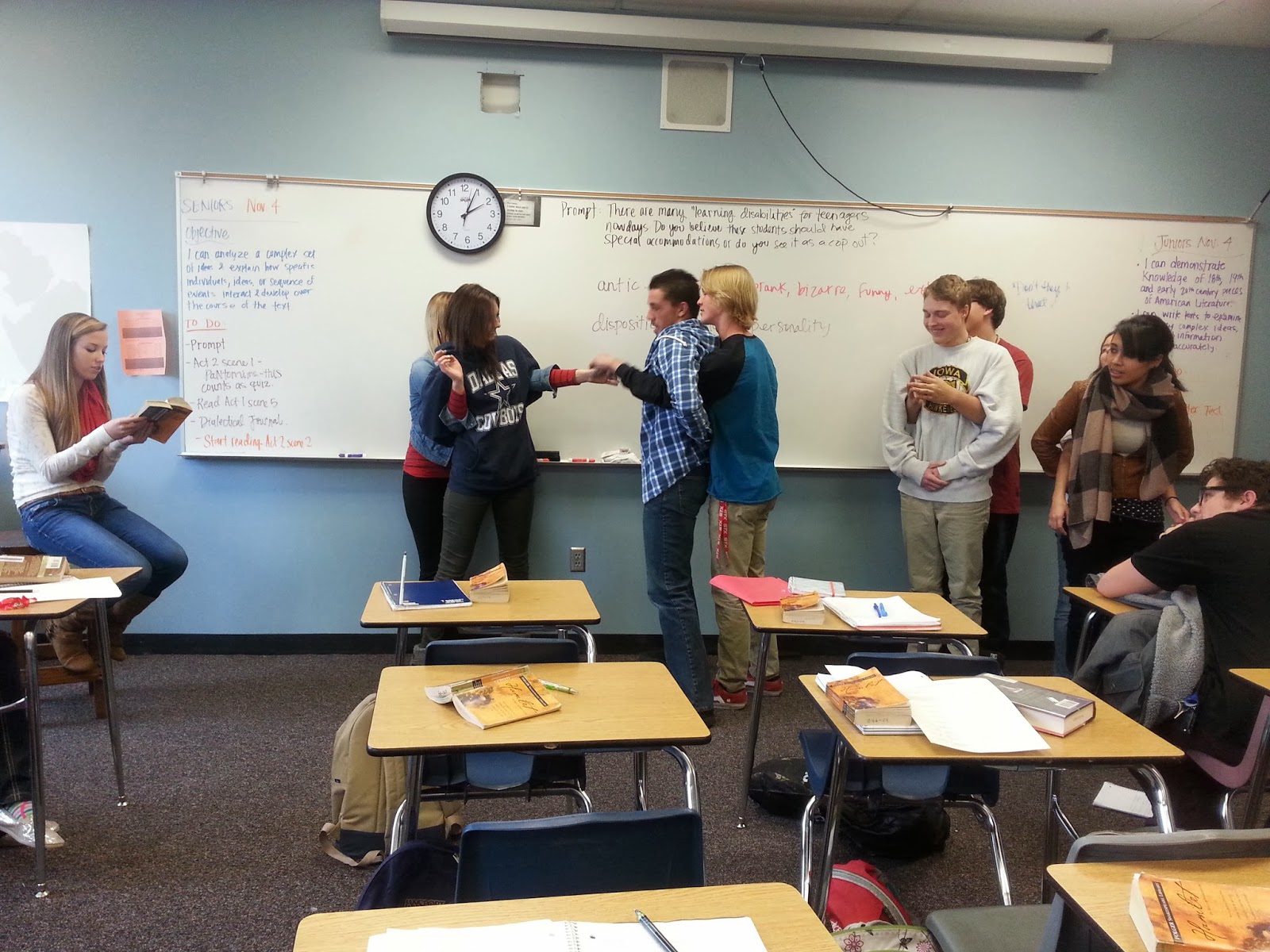 The Life of Bon: What I wore + what we did in class, November 2013