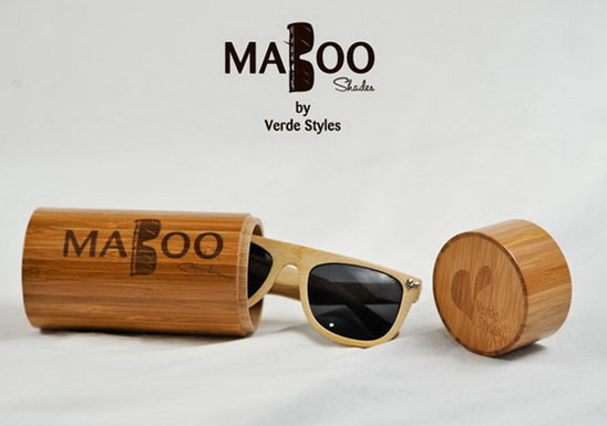 Maboo wooden sunglasses. - heidelbergstreetfashion