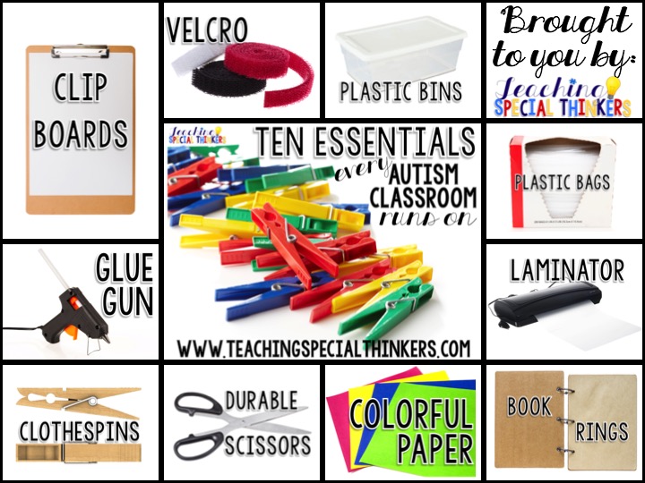 TEN ESSENTIALS EVERY AUTISM CLASSROOM RUNS ON | Teaching Special Thinkers