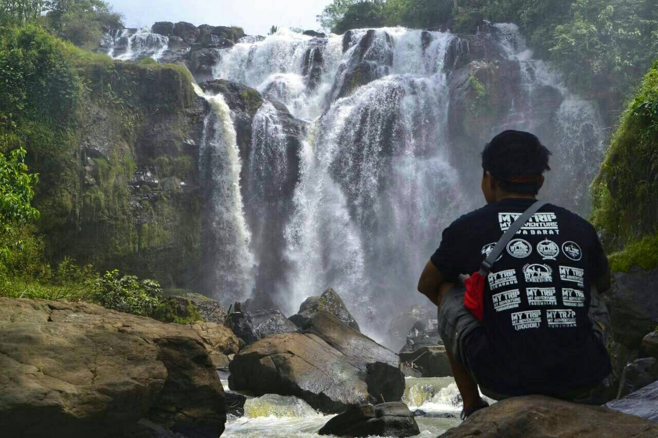 Wisata Air Terjun Curup Gangsa Kabupaten Way Kanan