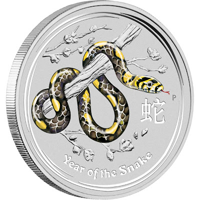 Coins Bullion: 2013 Year of the Snake One Kilogram with Gemstone ...