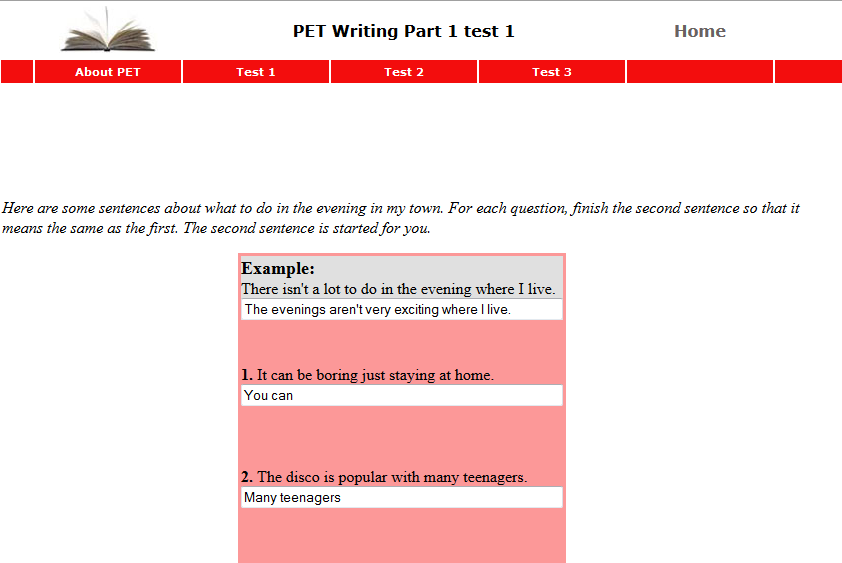 Gazpacho is not tomato soup: Writing Part 1 - Sentence Transformation ...