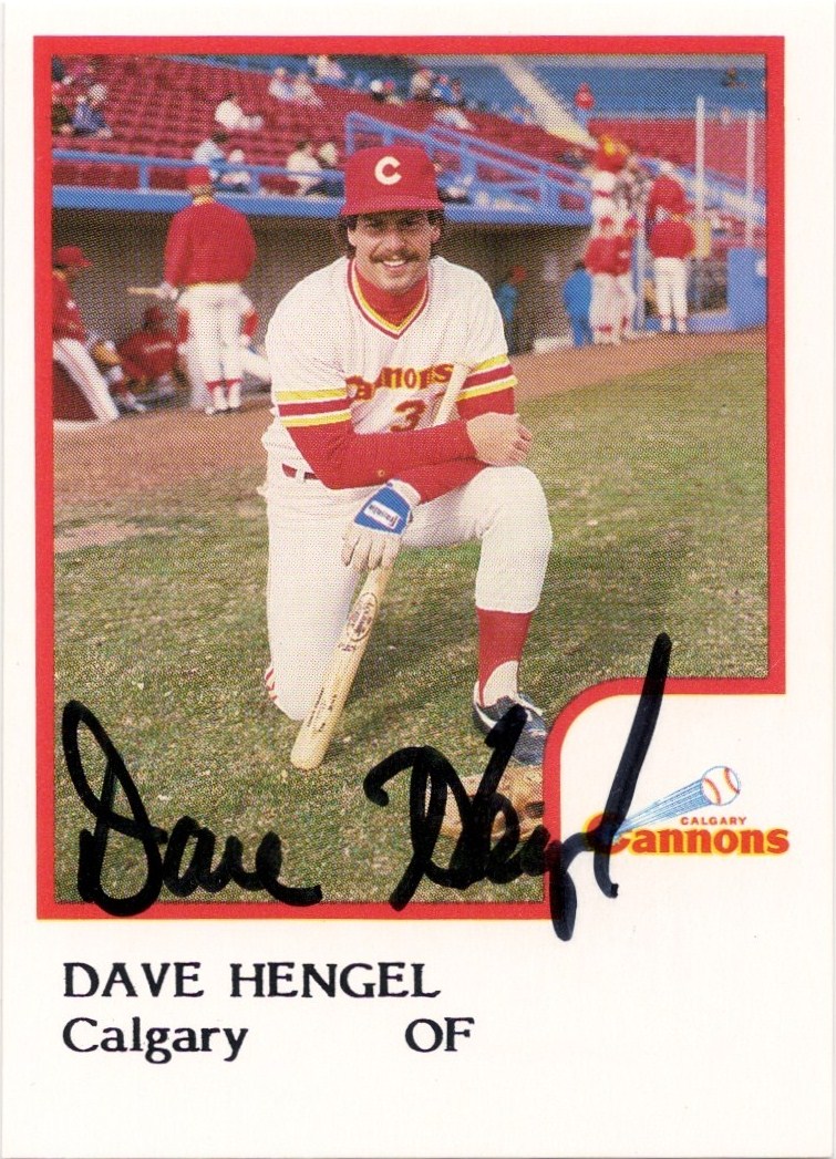 1986 PROCARDS PROJECT: DAVE HENGEL
