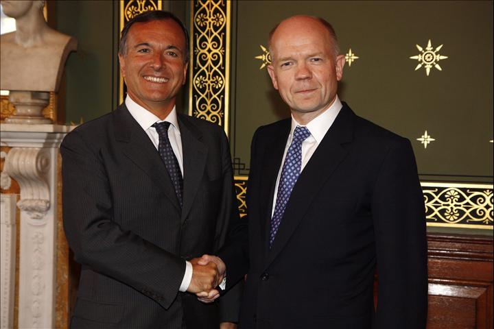 THE GALA DINNER: BRITISH EMBASSY IN ROME