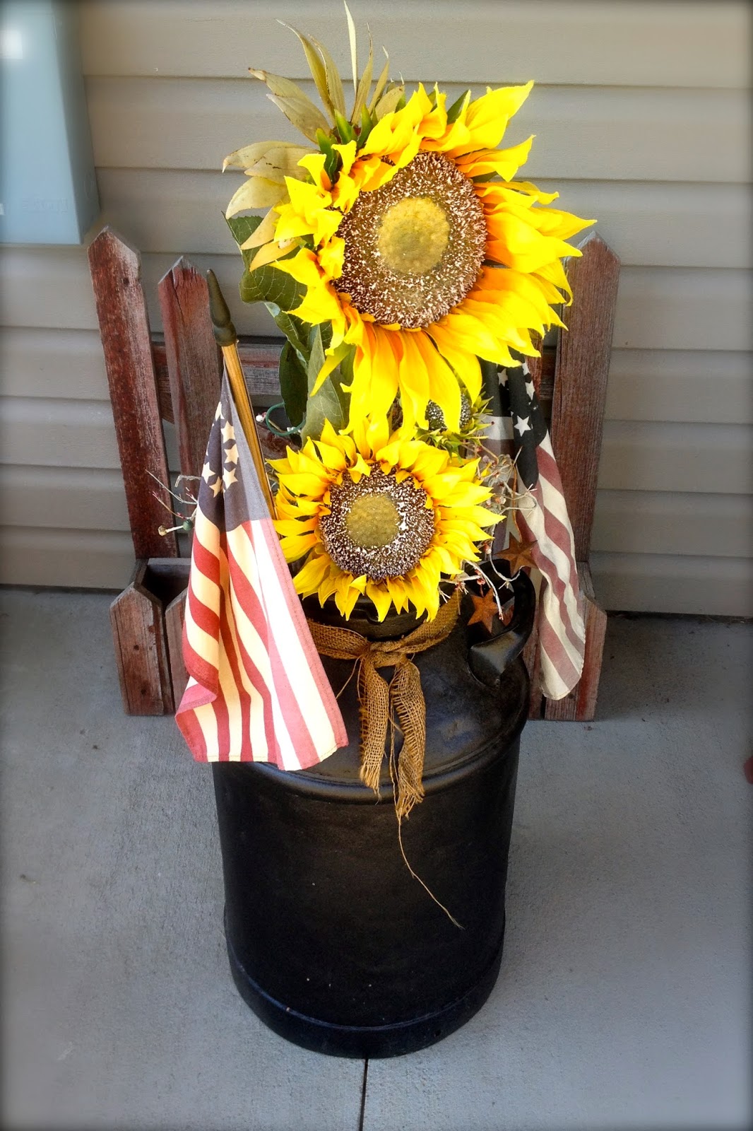 DIY Why Spend More: Decorating milk cans