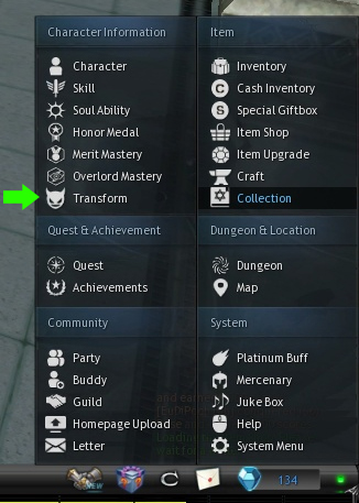 Cabal Online: Collection System