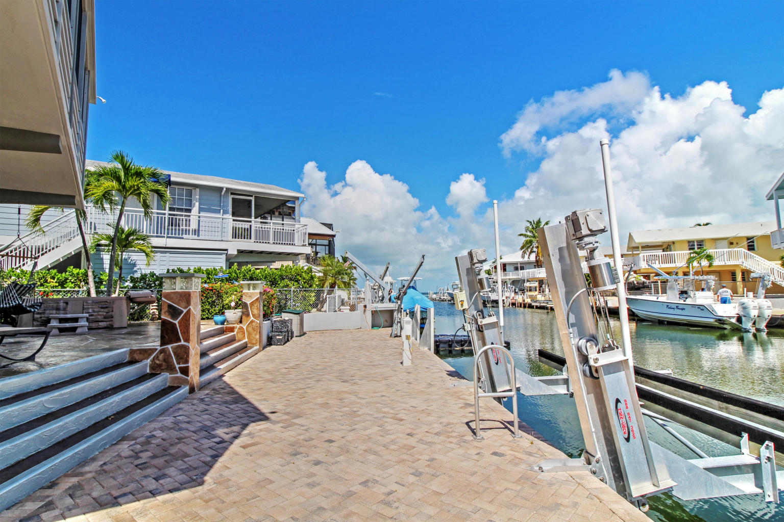 Real Estate in the Florida Keys: Immaculate canal front with bay view ...