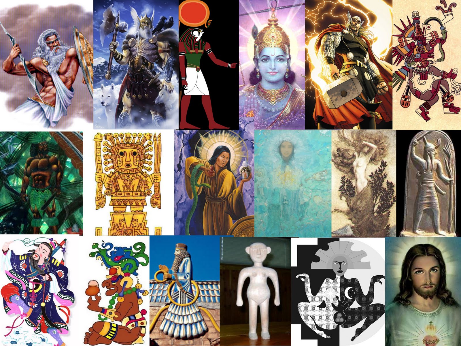 MI ELEMENTO: Deidades mundiales