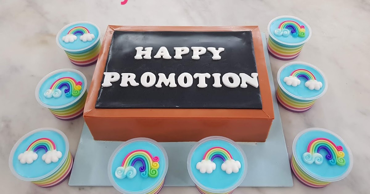 Promotion Congratulations Cake