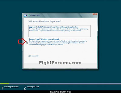 Windows 8 Installation/ How to install windows 8.