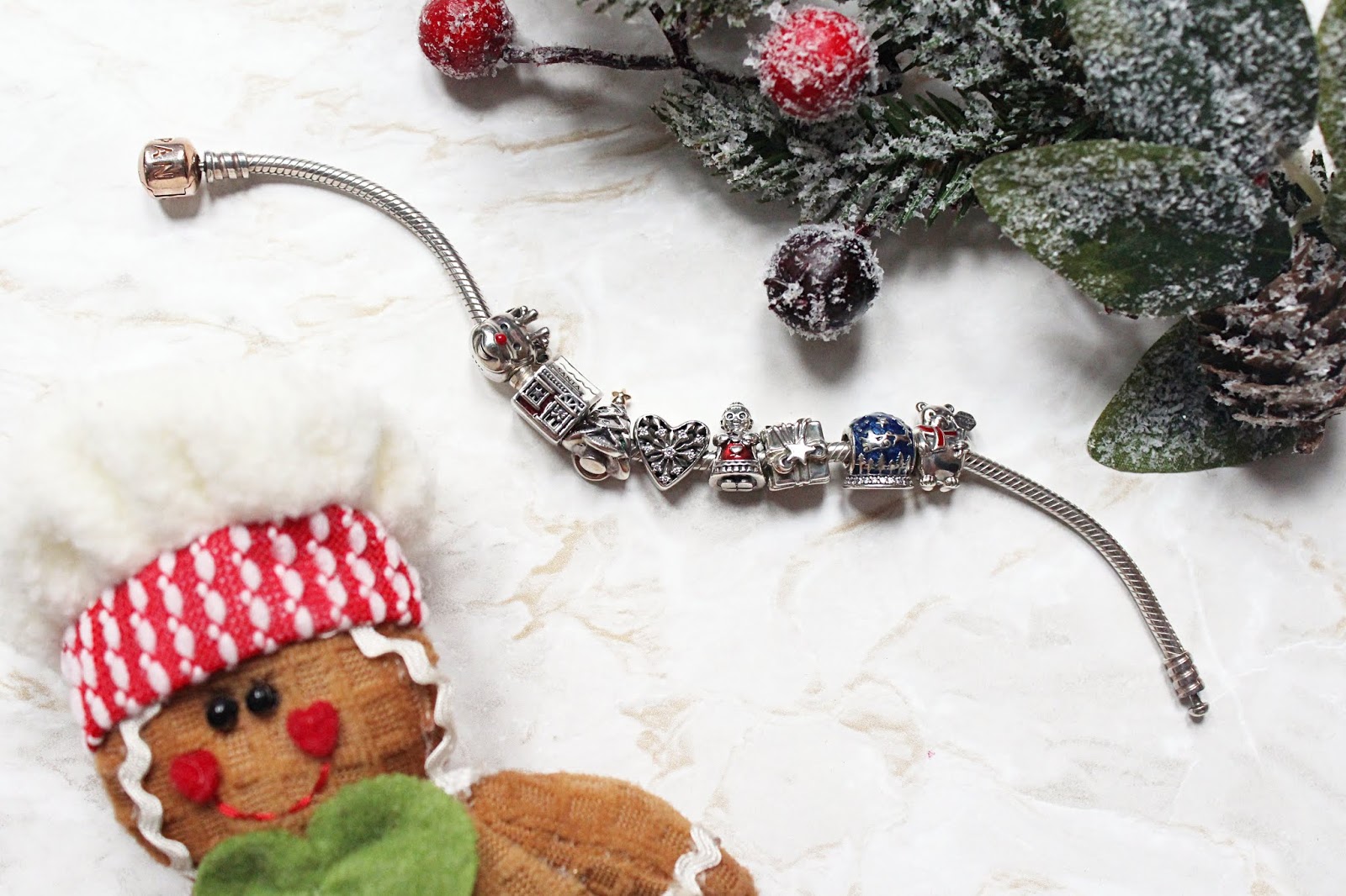 My Festive Themed Pandora Bracelet — Hannah Heartss