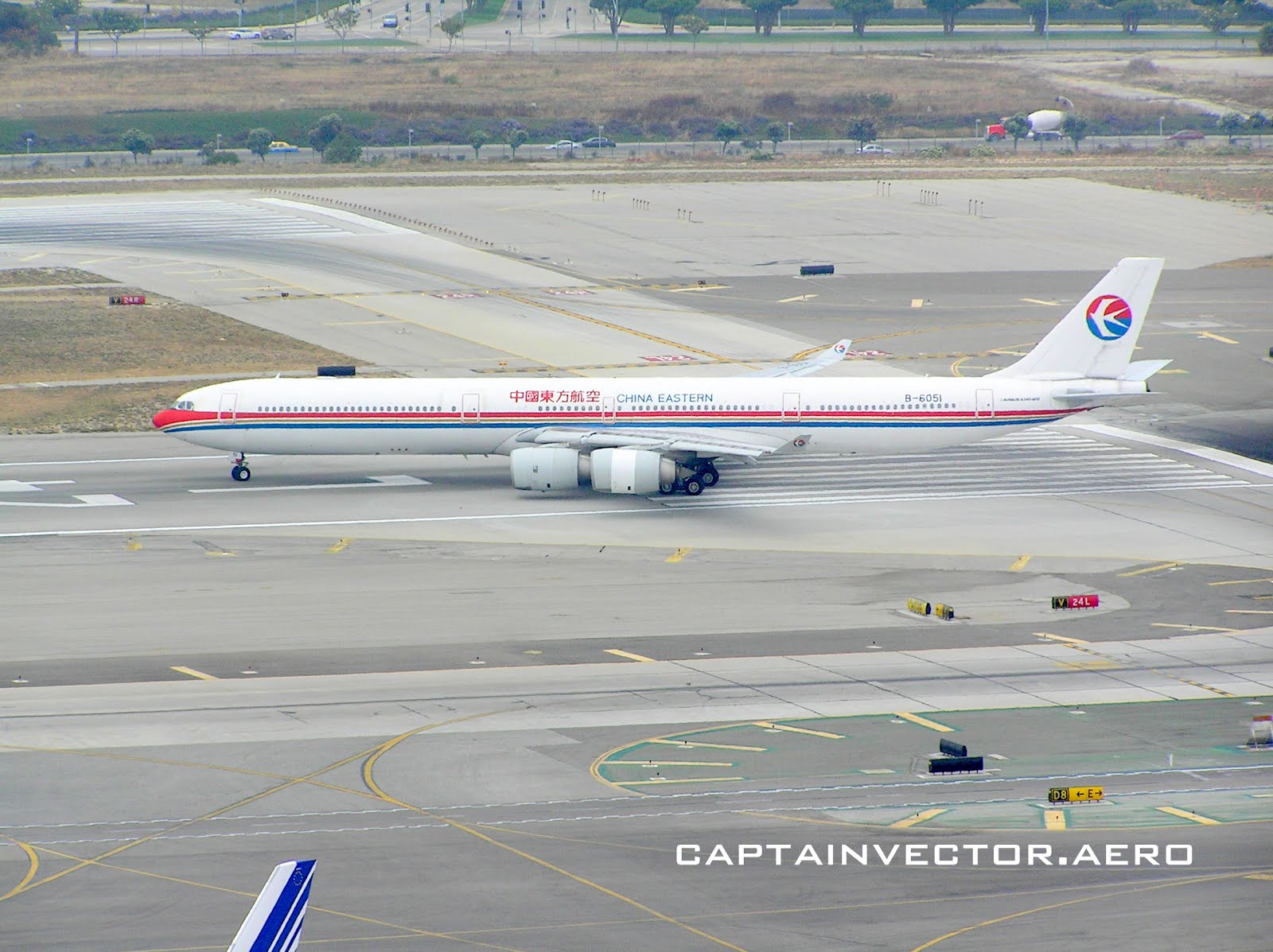 View from the control tower: LAX aircraft spotters' guide: Airbus A340-600