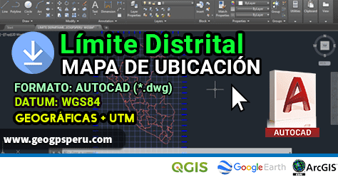 GEO GPS PERÚ: Mapa de Ubicación: LIMITE DISTRITAL | Descargar: AutoCAD ...