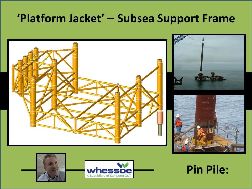 Platform Jacket - Marine Subsea Support Frame.