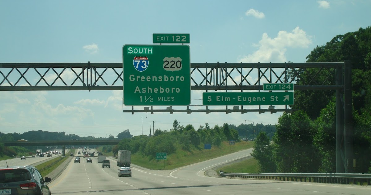 Luke's Signs: Interstate 85 & Interstate 73 - North Carolina