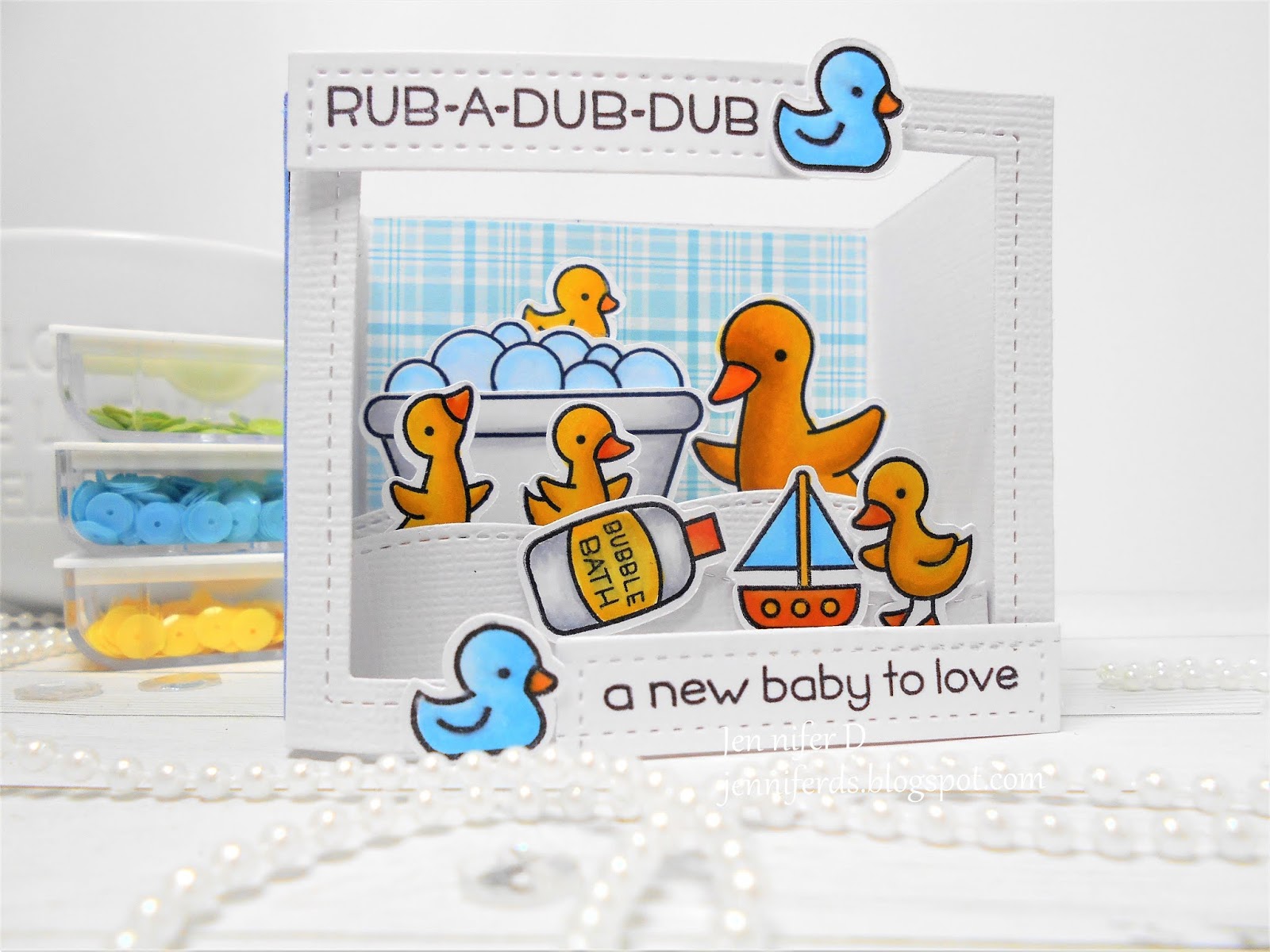 JenniferD's Blog: Ducky Shadow Box