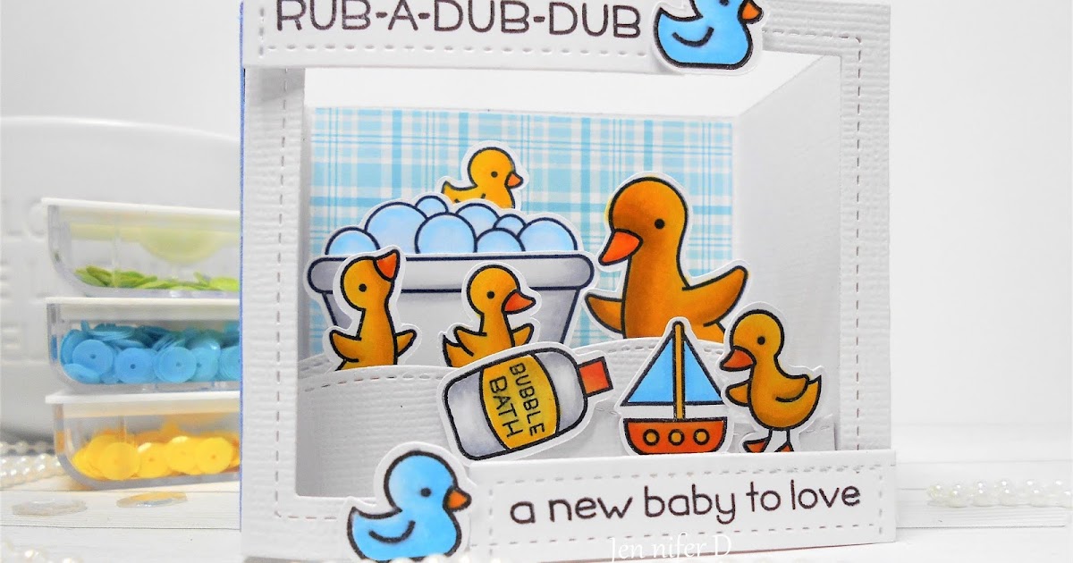 JenniferD's Blog: Ducky Shadow Box