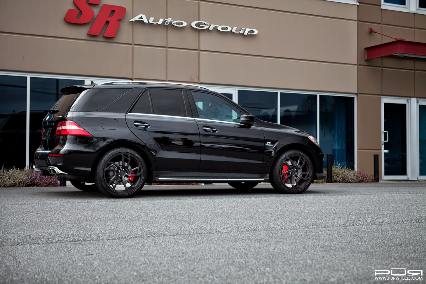 Mercedes-Benz W166 ML63 AMG on RS05 PUR Wheels | BENZTUNING