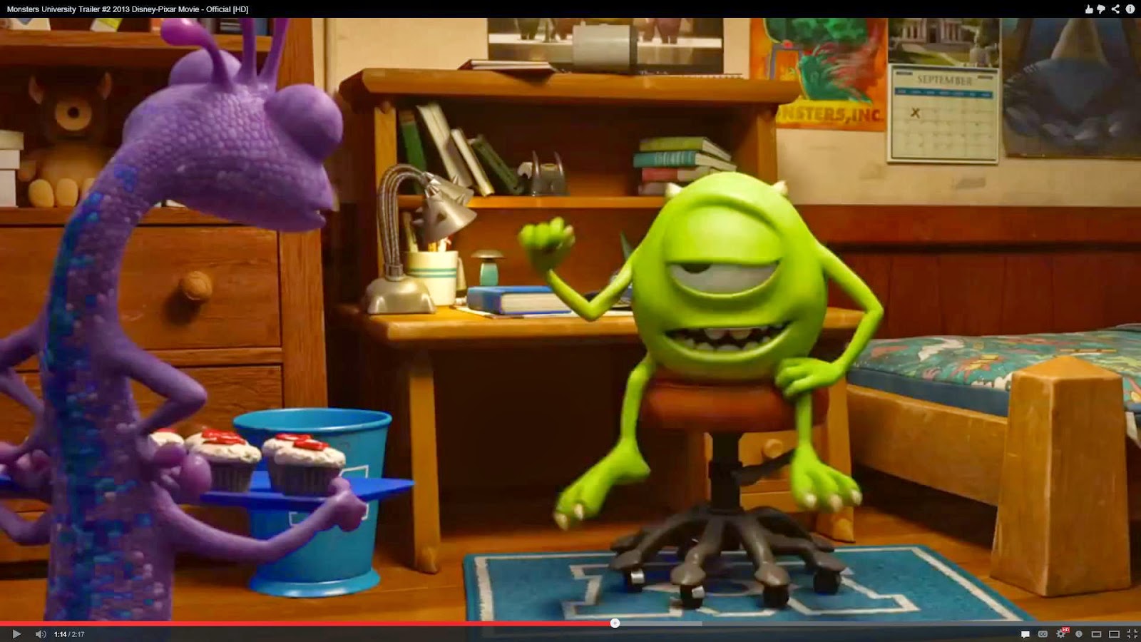 Monstros S/A - Universidade Monstros 3 - Cia dos Gifs