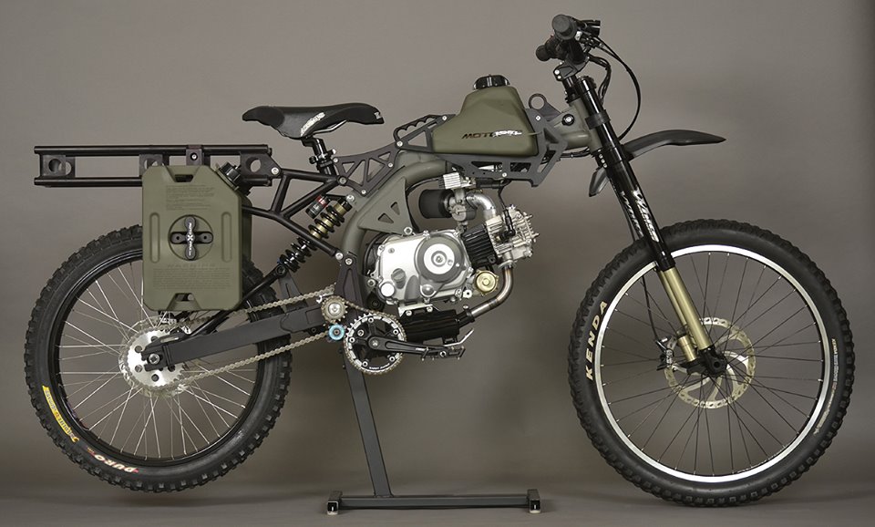 GAMMA WORLD WAR!: GEAR: Motopeds Survival Bike, a.k.a, The Apocacycle!