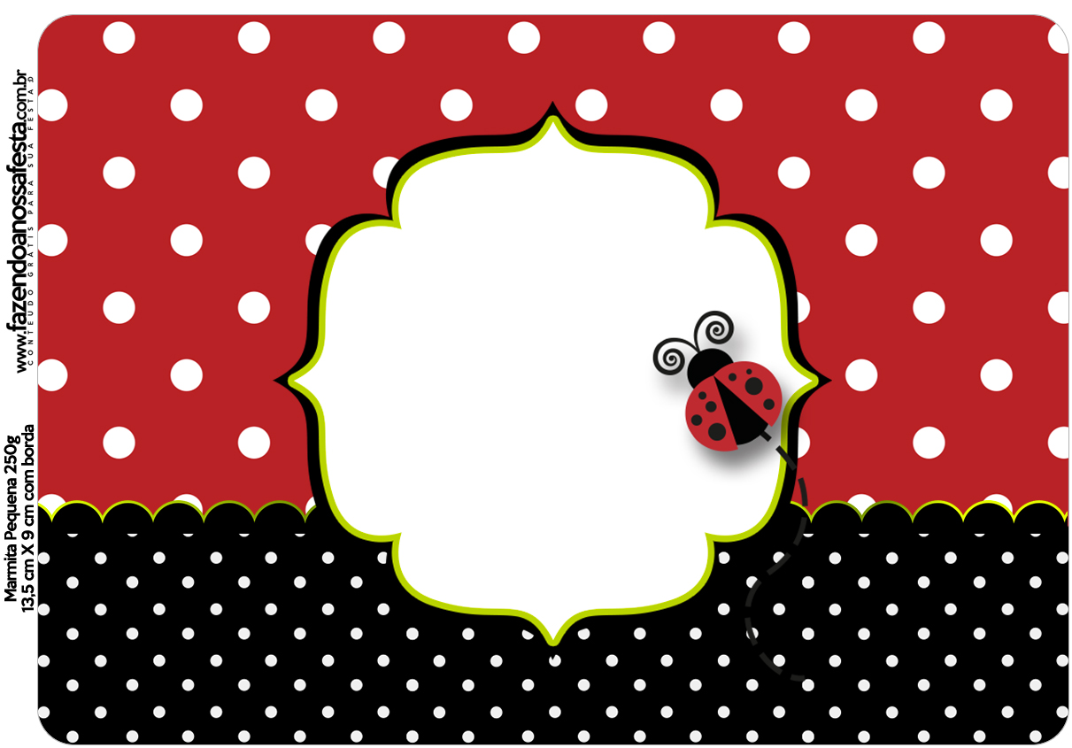 Ladybug Party: Free Printable Candy Bar Labels. | Oh My Quinceaneras!