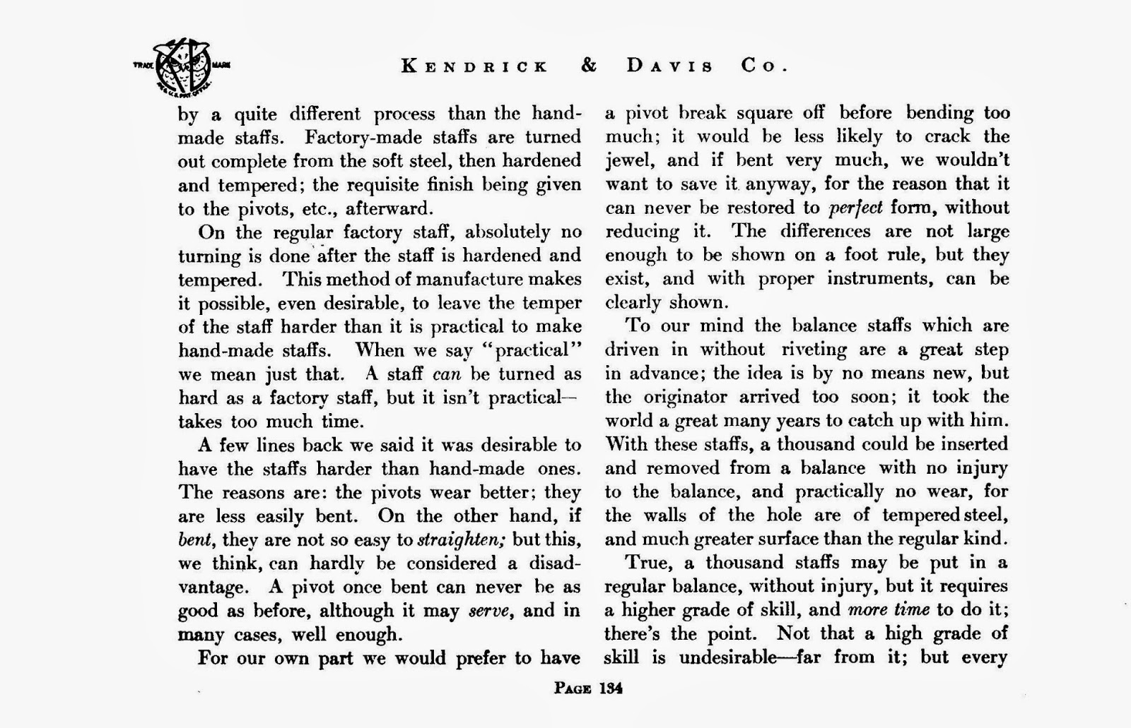 Staking a Balance Staff From K&D's "Staking Sets & How to Use Them ...