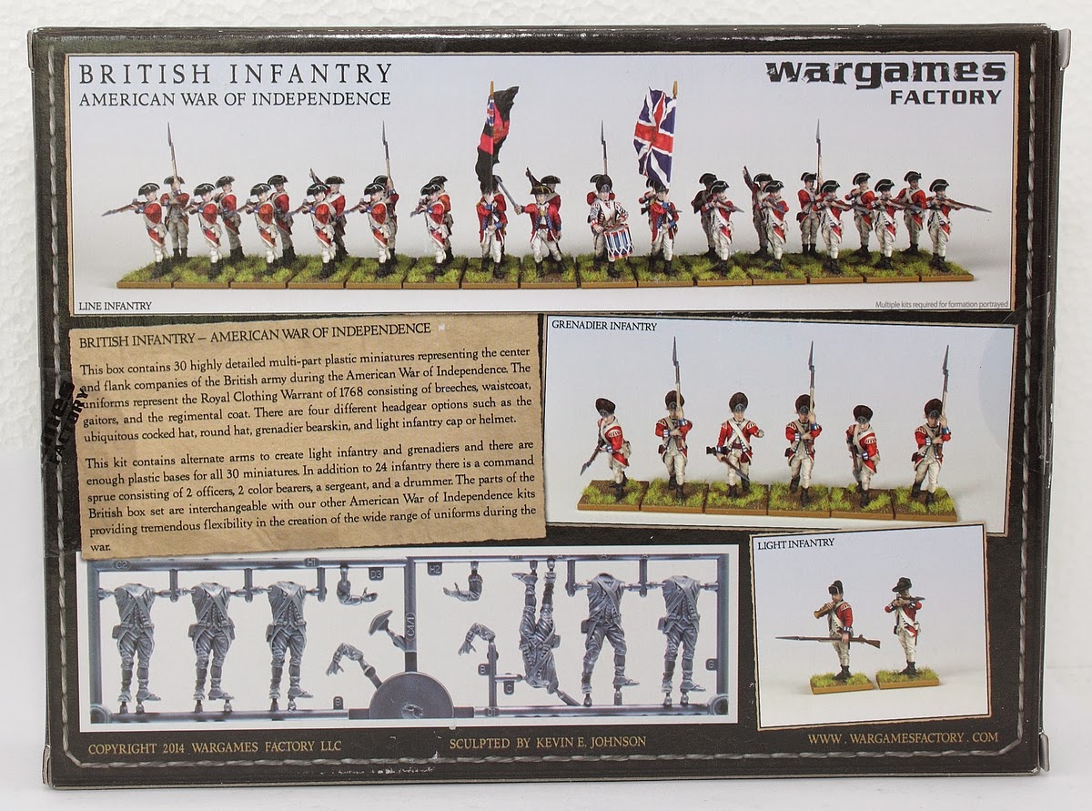 Battle Brush Studios: Review: Wargames Factory AWI British Infantry
