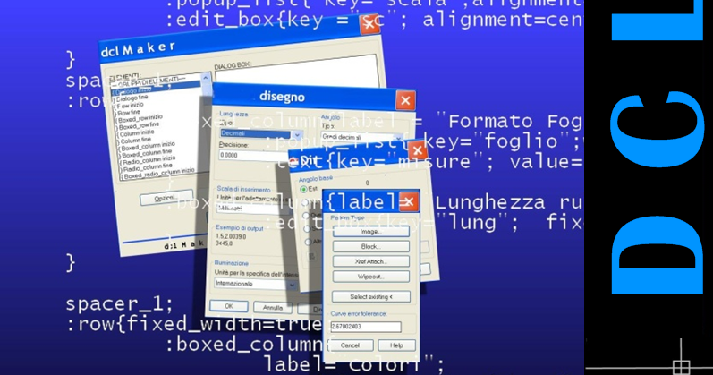 CAD semplice: Chi implementa il DCL