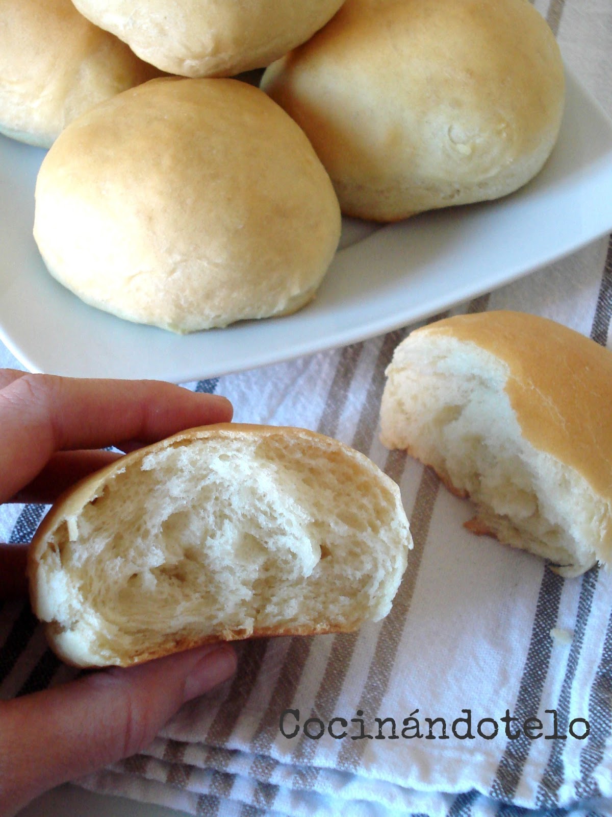 Cocinándotelo: BOLLITOS DE LECHE