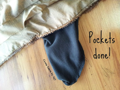 We CAN do pockets - from old sleeves! - Green Issues by Agy