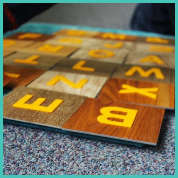 scrumdilly-do!: diy alphabet tiles