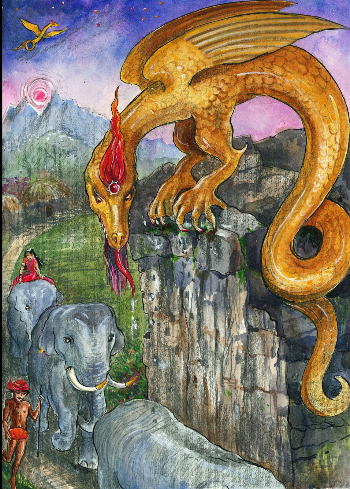 DragonsFaeriesElves&theUnseen : ETHIOPIAN DRAGONS-