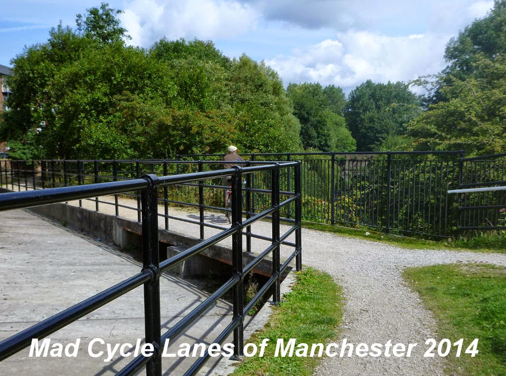 Mad Cycle Lanes of Manchester: Ashton Canal 4 - Fairfield to Ashton