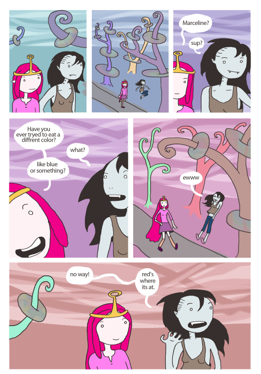 a poorly spelled blog.: adventure time fan comic