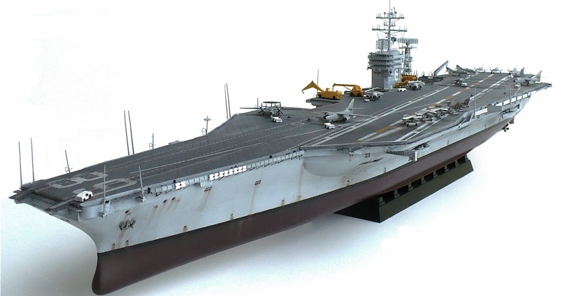 The Great Canadian Model Builders Web Page!: USS Nimitz CVN 68