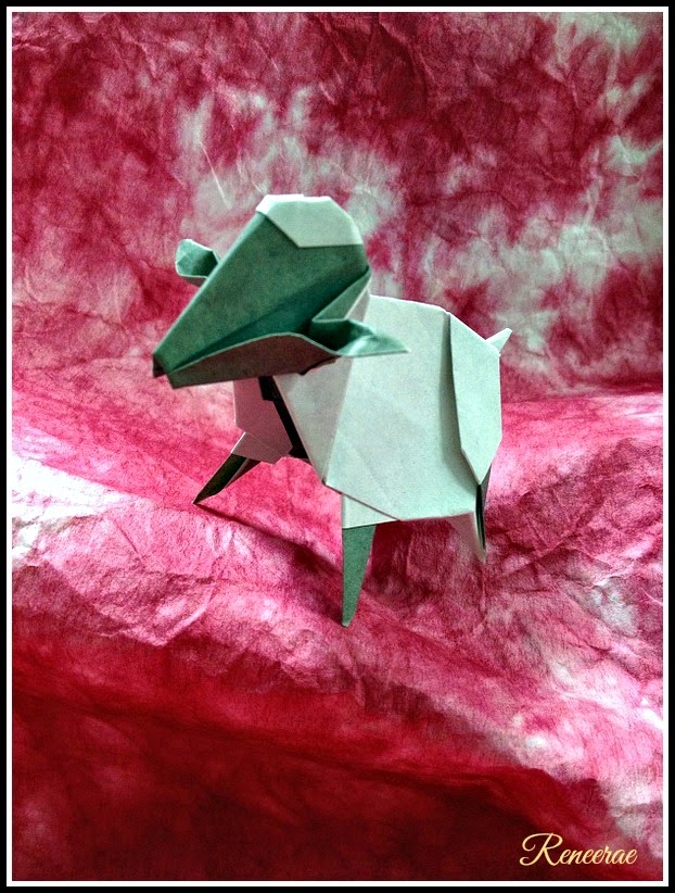 Life's Simple Pleasure: Origami Creations - Goats/Sheep and more Goats ...