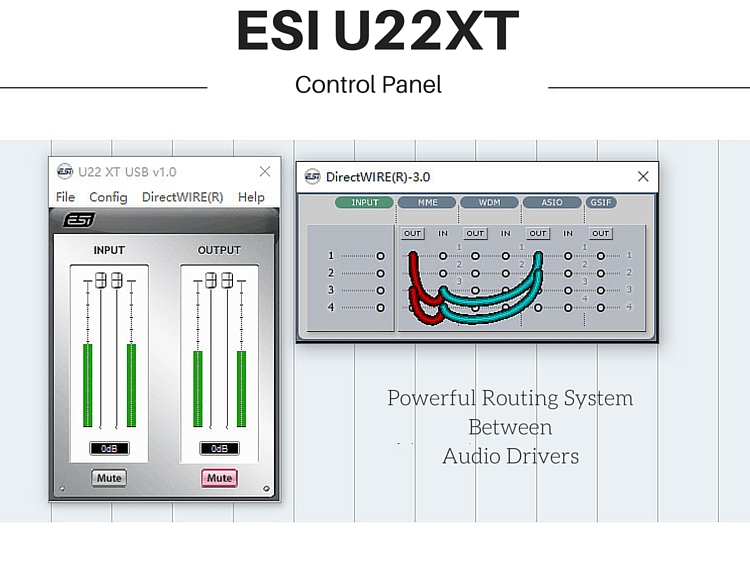 ESI U22XT 24 Bit Professional Audio Interface - The New German ...